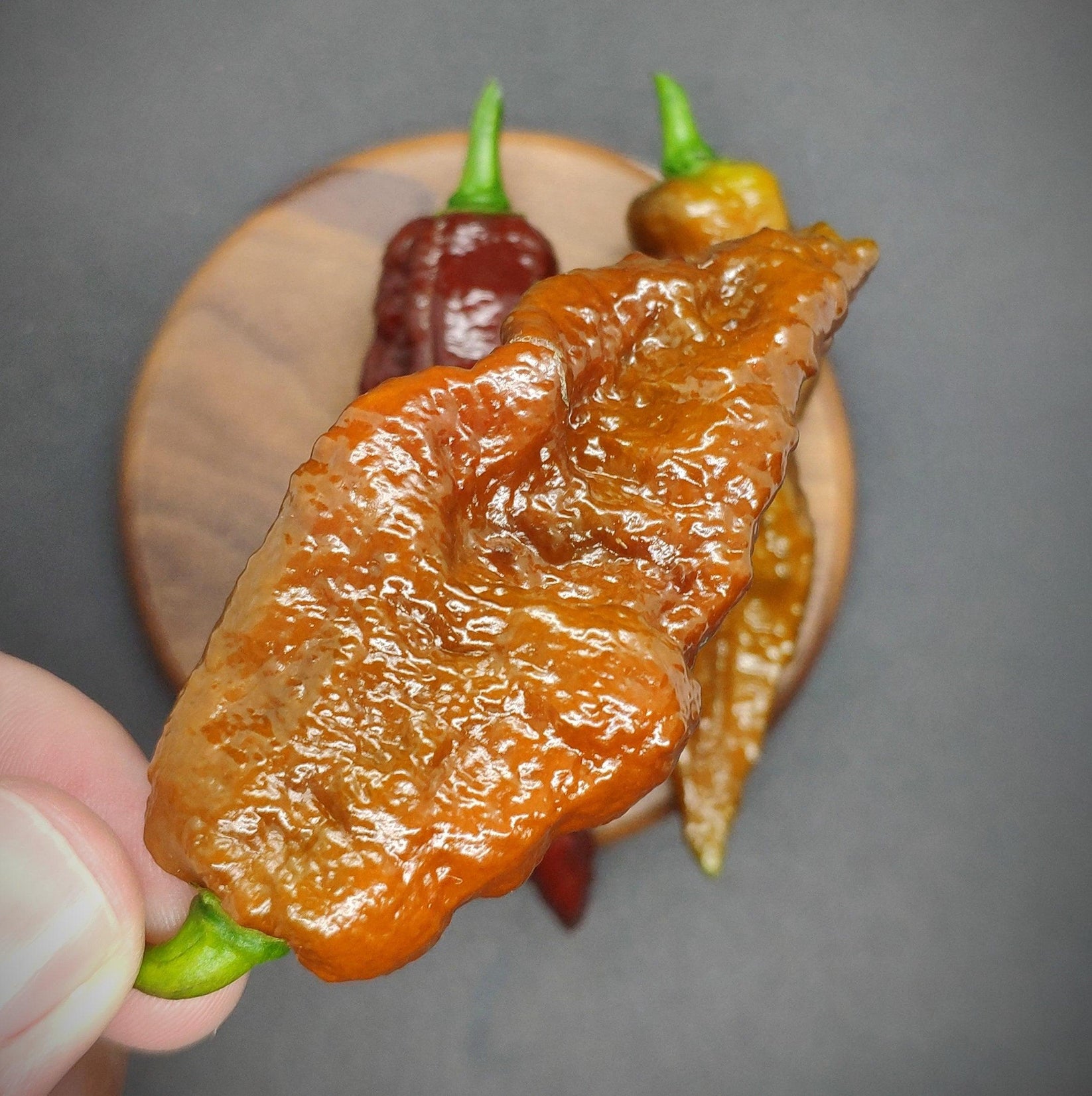 Mustard Ghost Pepper (Mustard Bhut Jolokia) – PepperMerchant.net